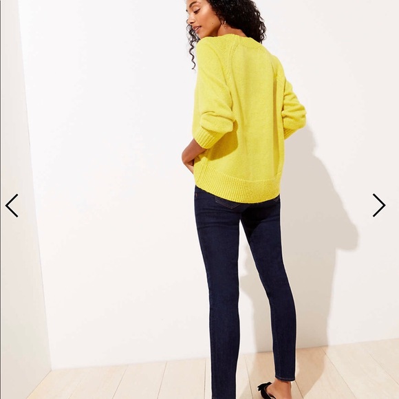 LOFT | Sweaters | Newloft Lemon Yellow Sweater | Poshmark